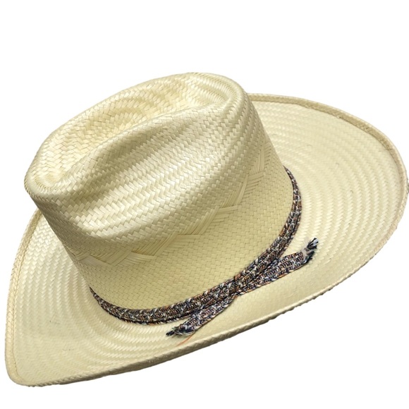 Vaquero | Accessories | Vaquero Cowboy Hat Western Straw Tan Cowgirl ...